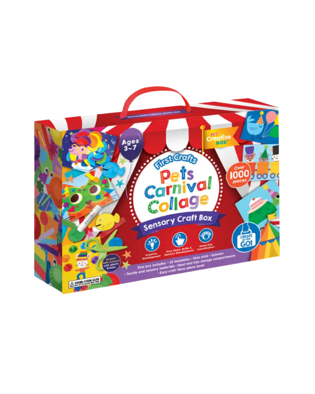 My Creative Box ~ First Crafts Pets Carnival Collage Sensory Craft Box – maarl-store